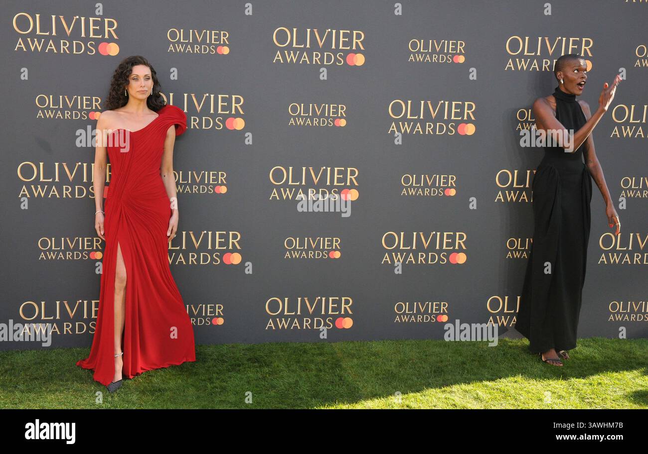 Amy Di Bartolomeo and Sheila Atim at the Olivier Awards 2025, Royal ...