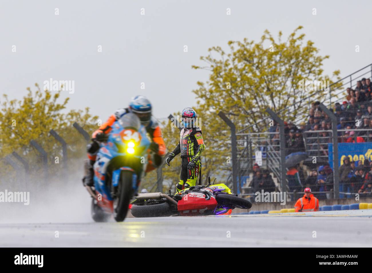 182 Team Etone Racing (FRA), Yamaha YZF - R1, LE JOSSEC Frederic (FRA ...