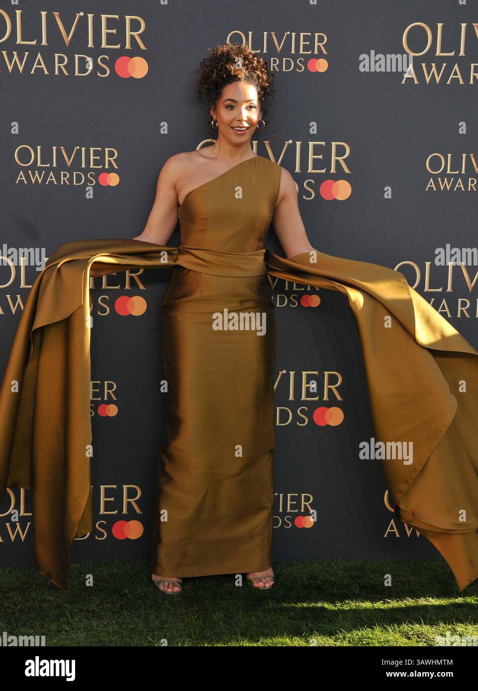 Shanay Holmes at the Olivier Awards 2025, Royal Albert Hall, Kensington ...