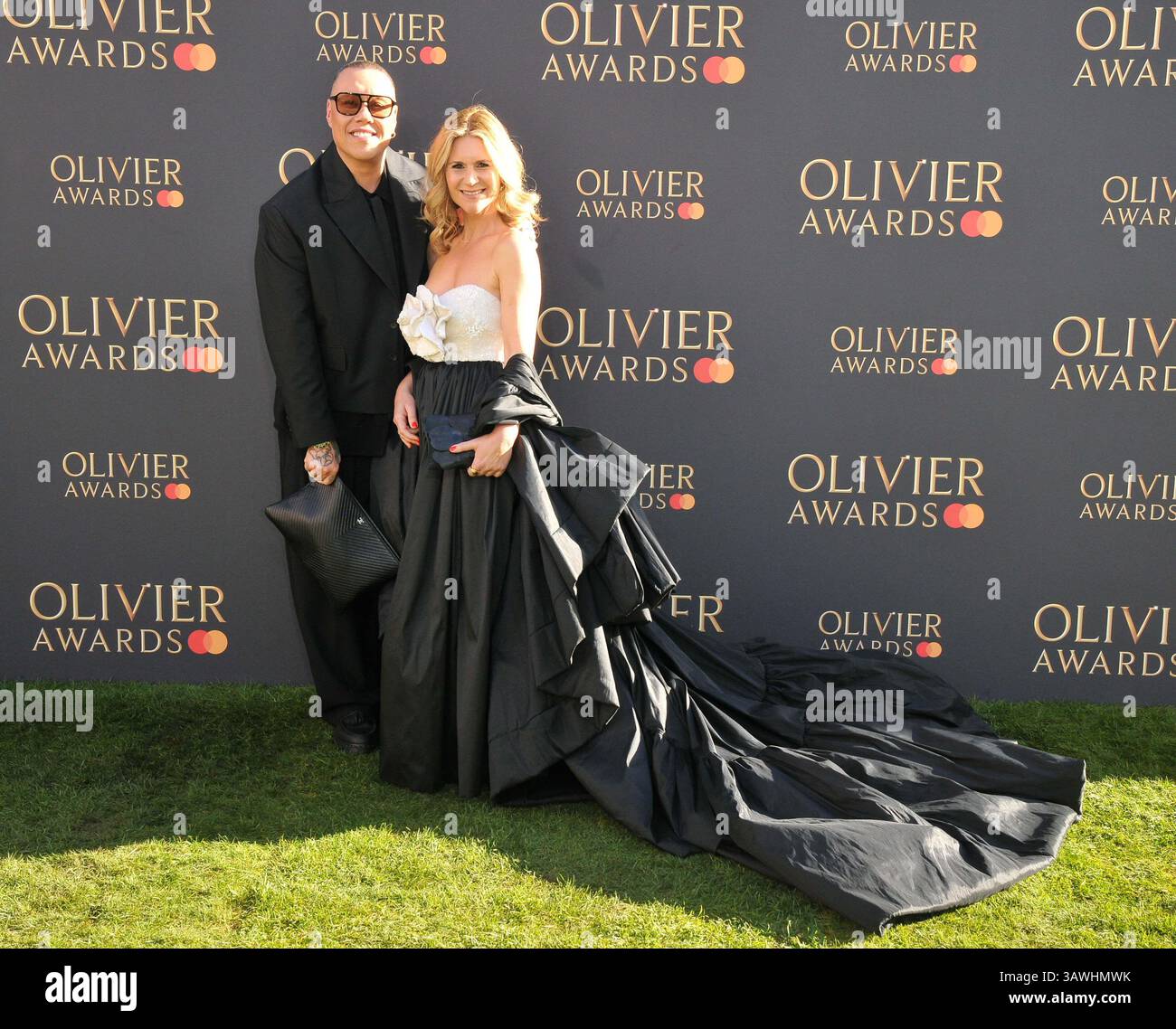 Gok Wan and Harriet Scott at the Olivier Awards 2025, Royal Albert Hall ...
