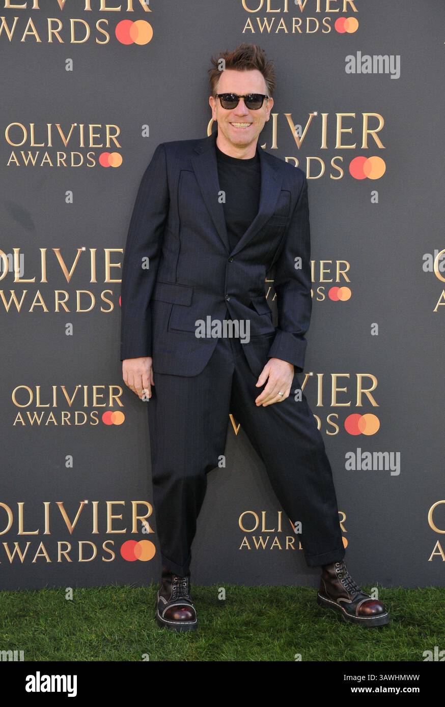 Ewan McGregor at the Olivier Awards 2025, Royal Albert Hall, Kensington ...