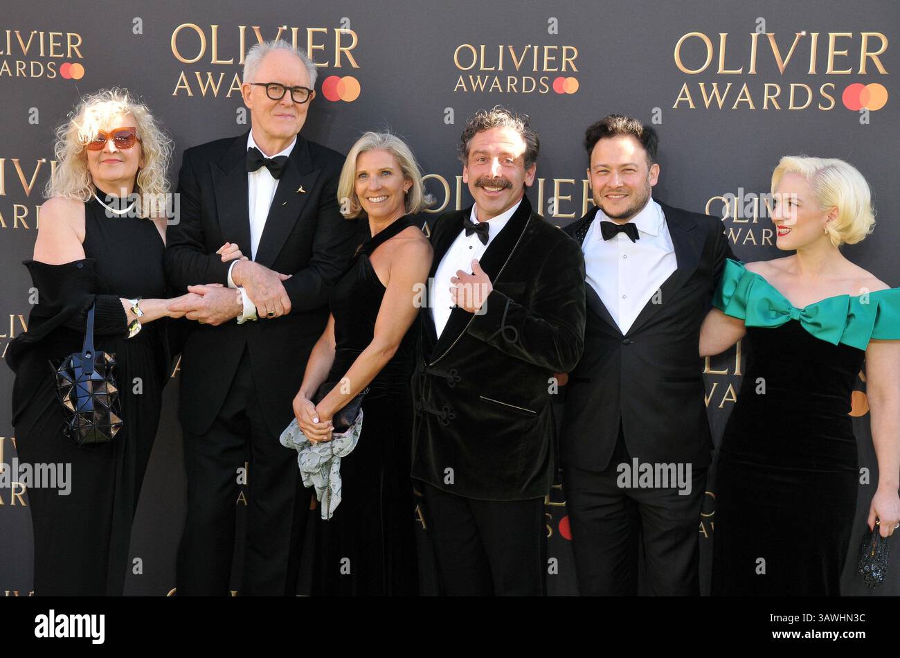 John Lithgow, Elliot Levey and Mark Rosenblatt and ladies at the ...