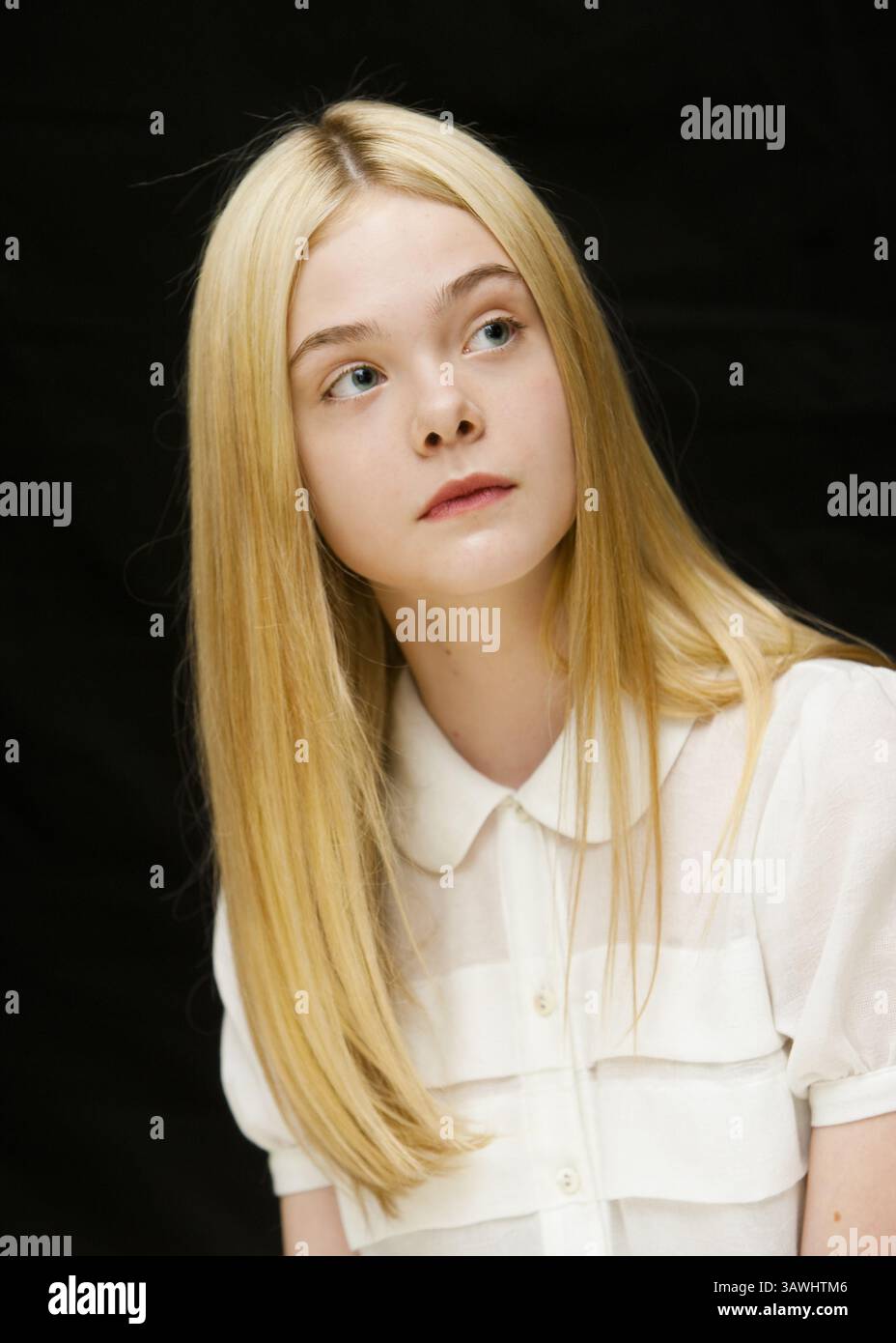 December 8, 2010 - Hollywood, California, U.S. - ELLE FANNING promotes ...