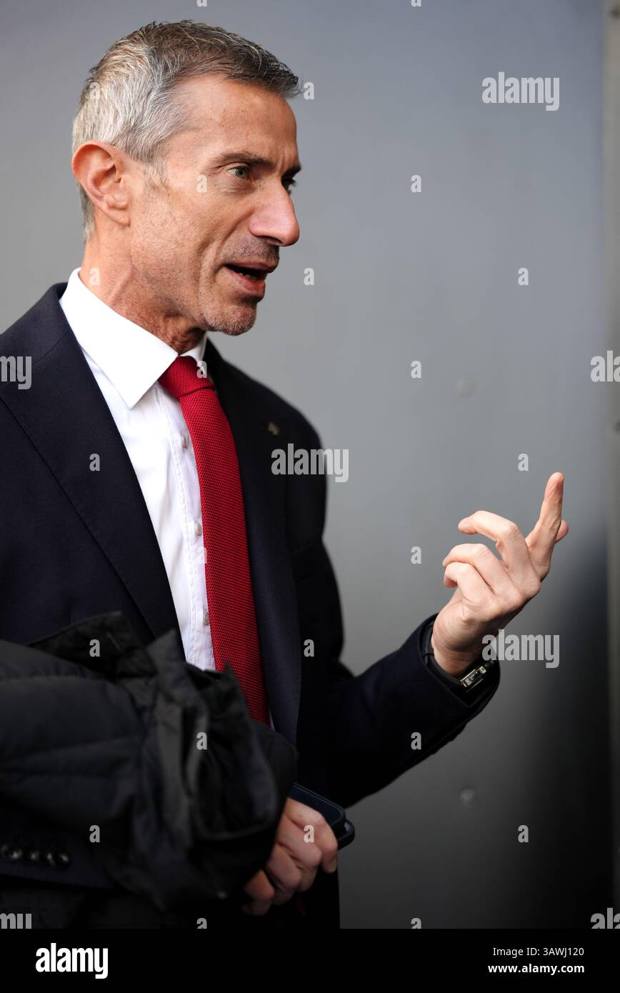 Arsenal sporting director Andrea Berta ahead of the Premier League ...
