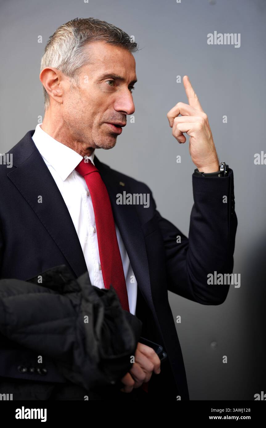 Arsenal sporting director Andrea Berta ahead of the Premier League ...