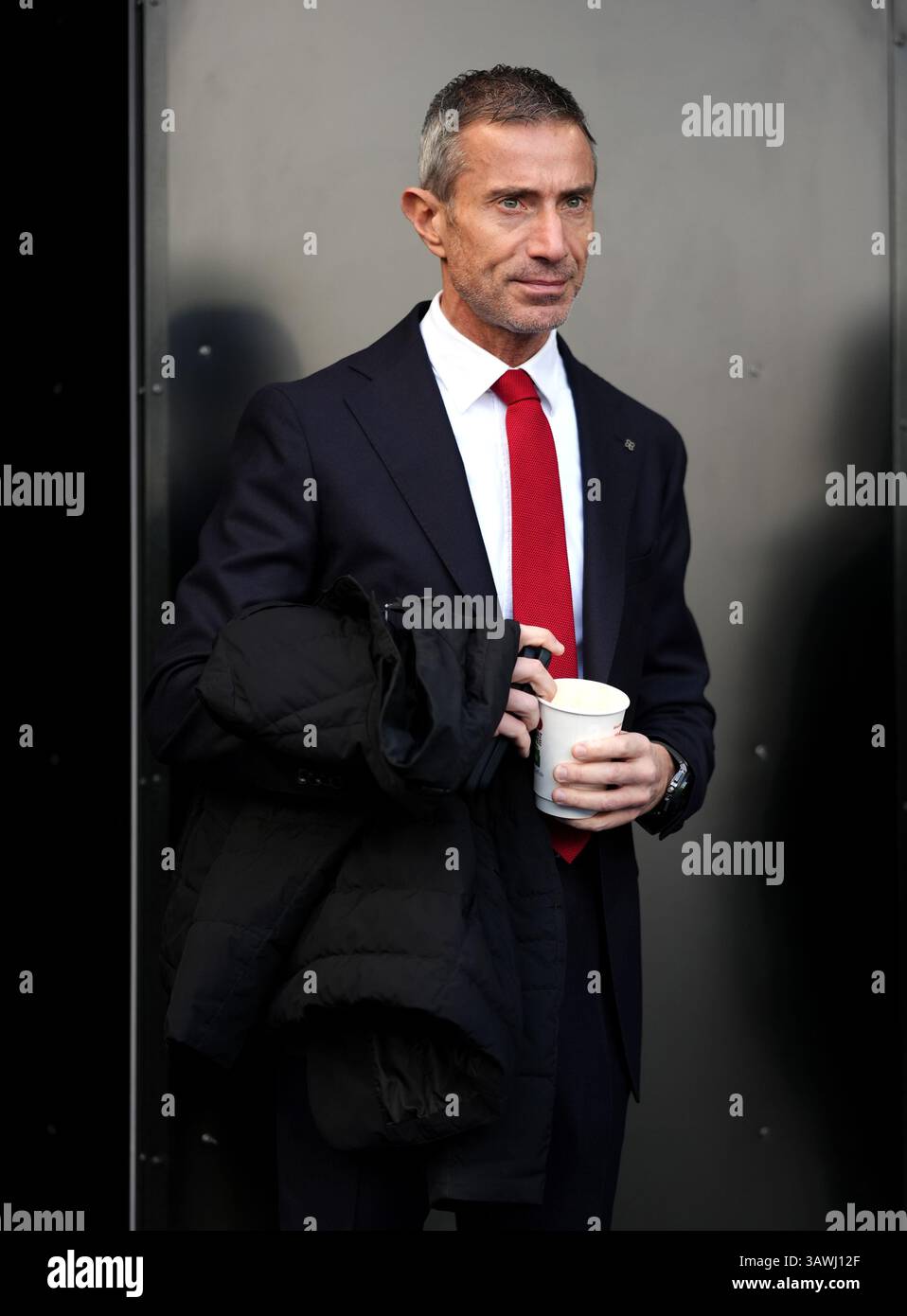 Arsenal sporting director Andrea Berta ahead of the Premier League ...