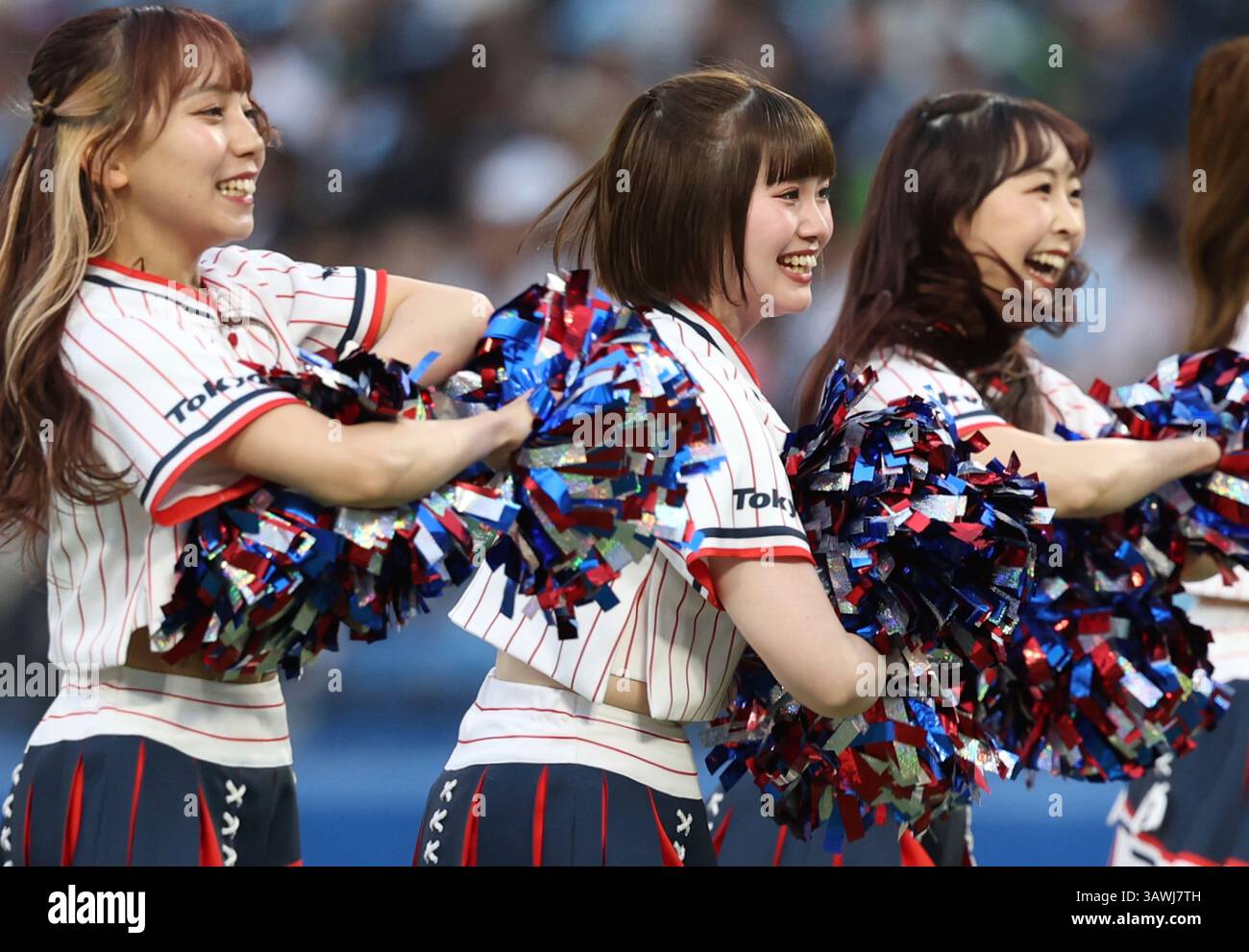 Tokyo Yakult Swallows' official dance team Passion2025 livens up the ...