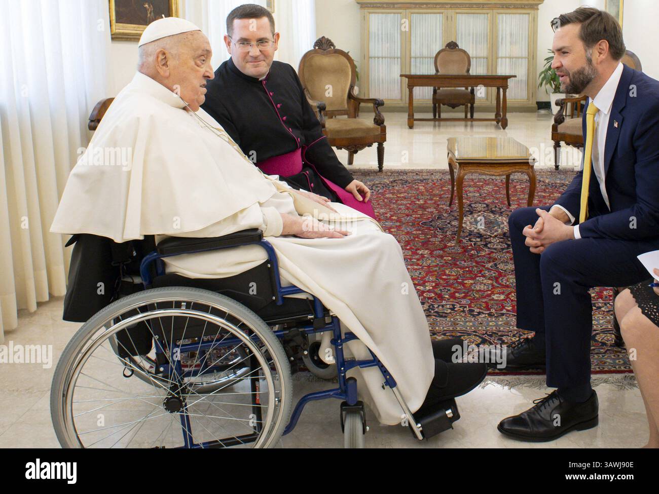 The Vice President of the United States James David Vance meets with ...