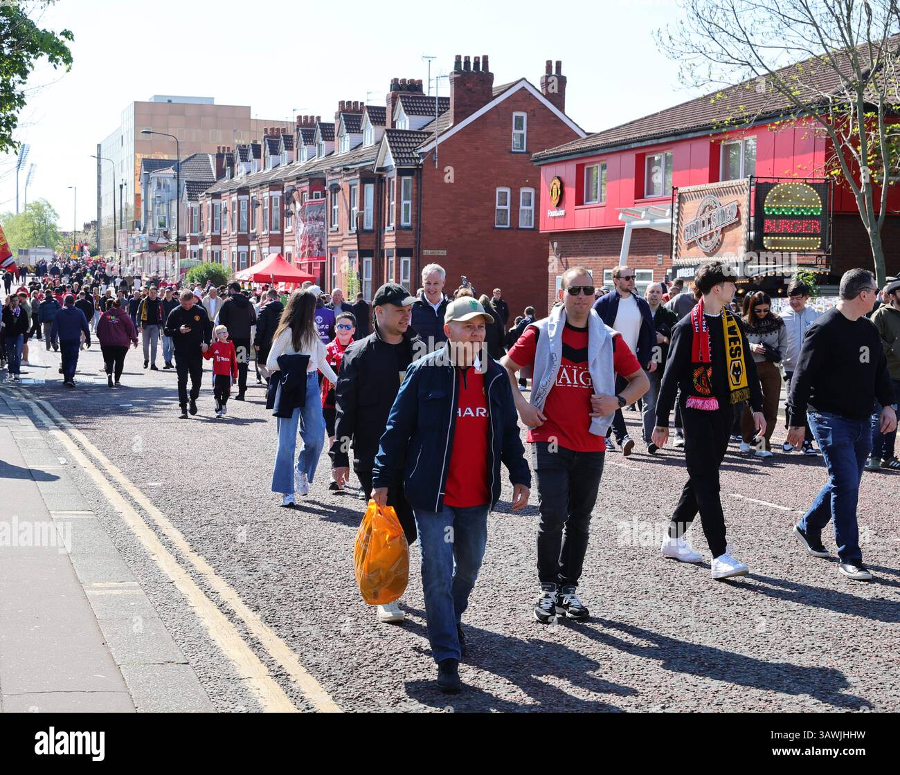 Old Trafford, Manchester, UK. 20th Apr, 2025. Premier League Football ...