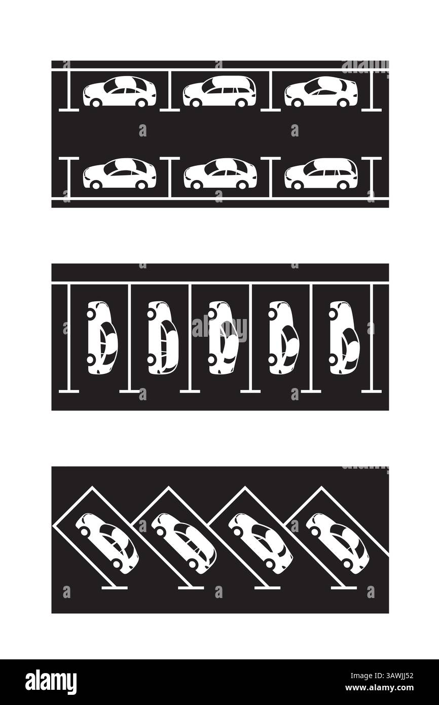 Marking public spaces Stock Vector Images - Alamy