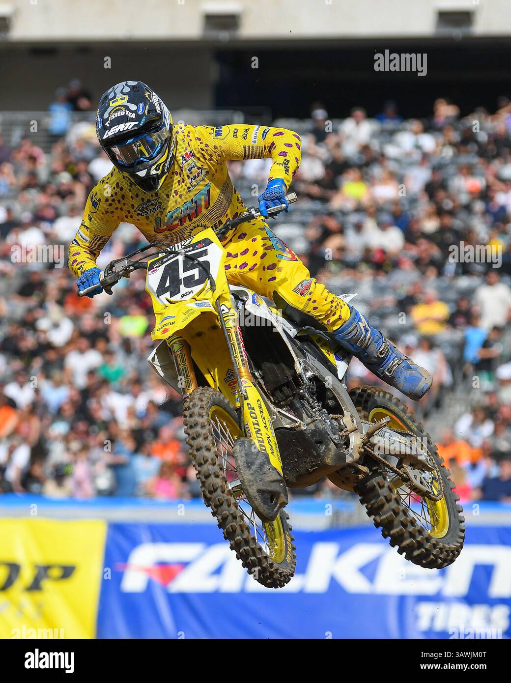 April 19, 2025, Brick, New Jersey, USA: 45 Colt Nichols jumps during ...