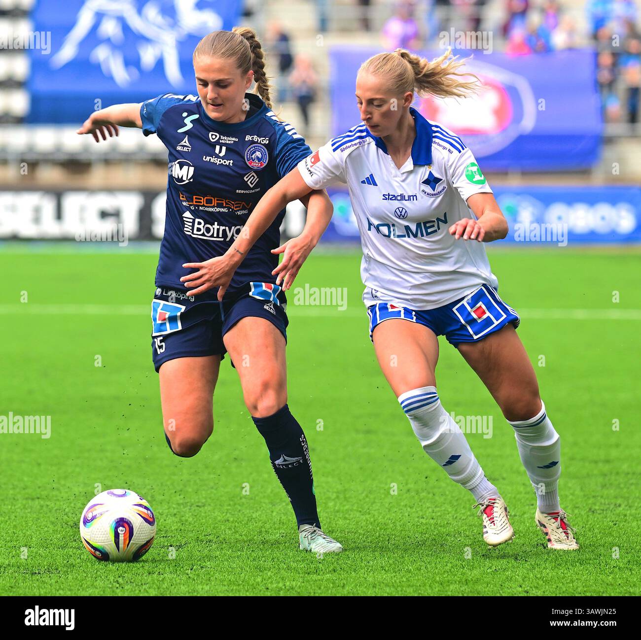 Linkoping, Sweden. 20th Apr, 2025. Bilborsen Arena, Linkoping, Sweden ...