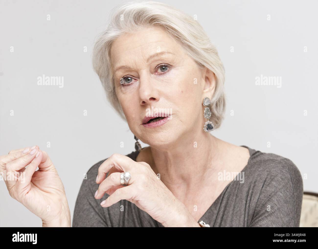 March 25, 2011 - Hollywood, California, U.S. - HELEN MIRREN promotes ...