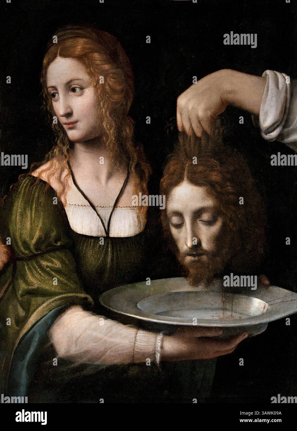 Salome receives the head of John the Baptist by Bernardino Luini 1480 ...