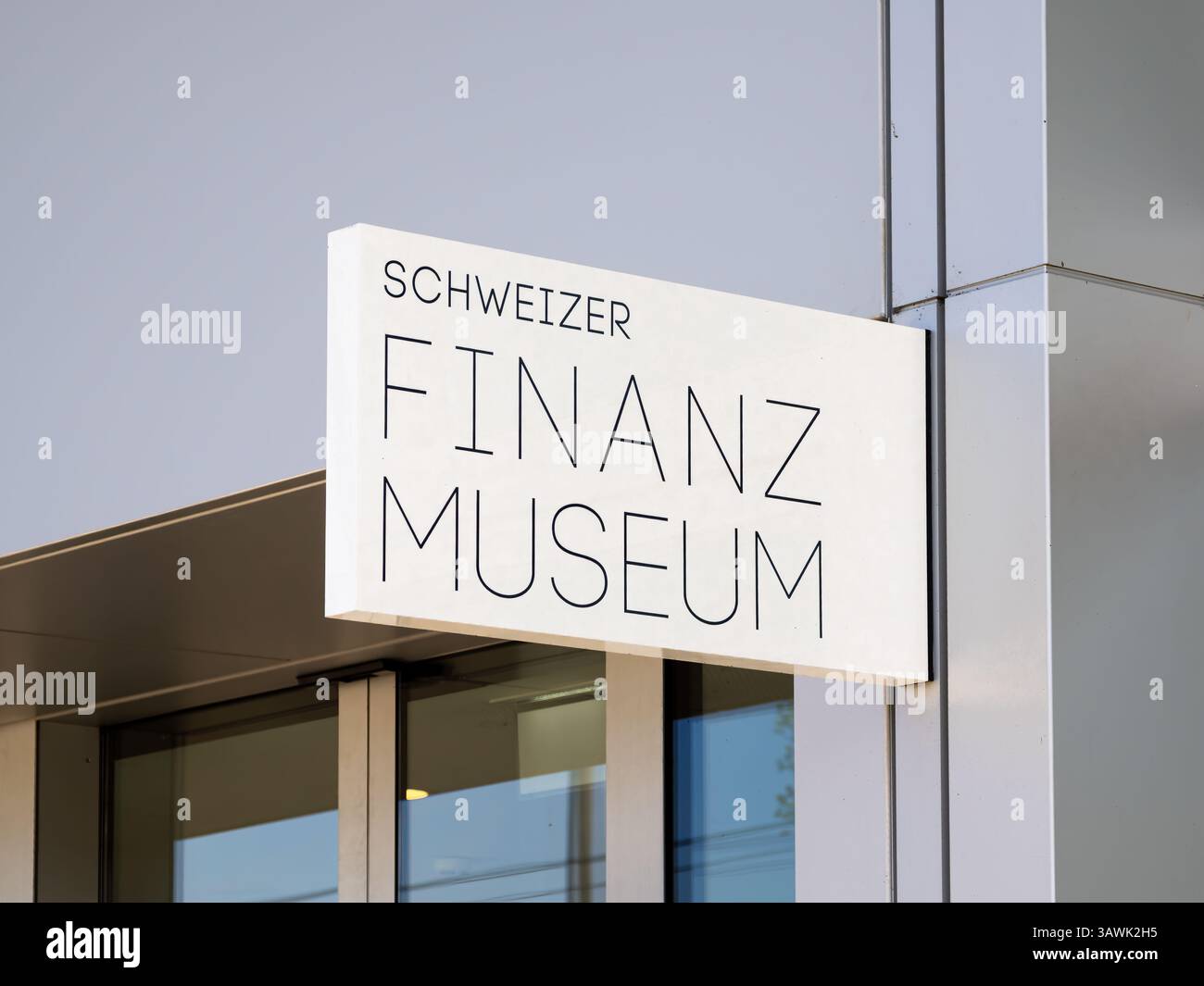 Zurich, Switzerland - April 10, 2025: The Schweizer Finanzmuseum (Swiss ...