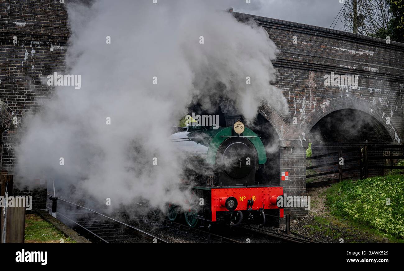 National coal board steam engine Stock Photo - Alamy