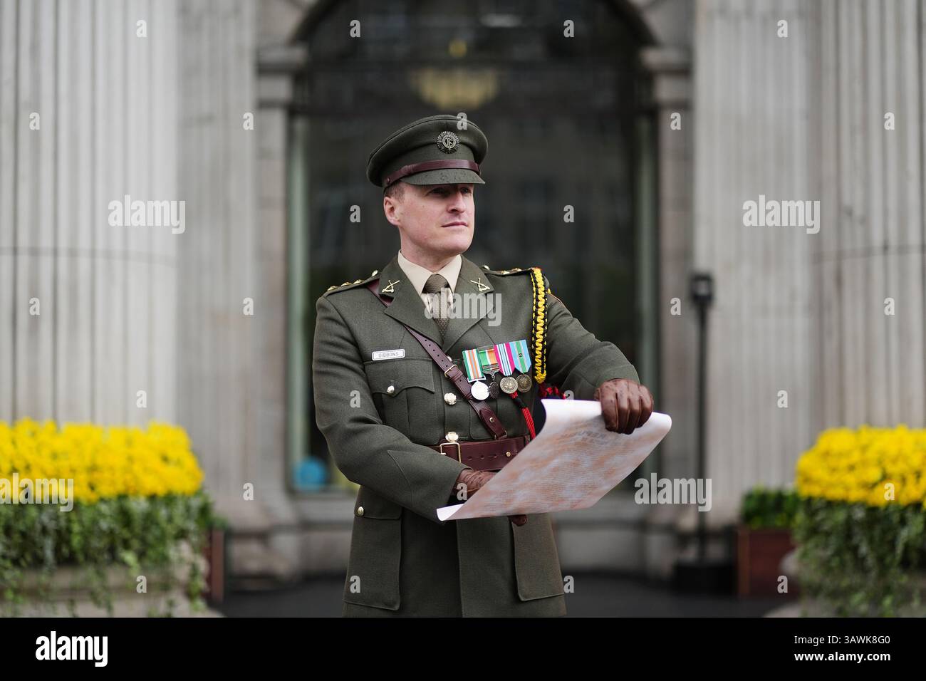 Captain Connor Gibbons based at Defence Forces Headquarters with the ...