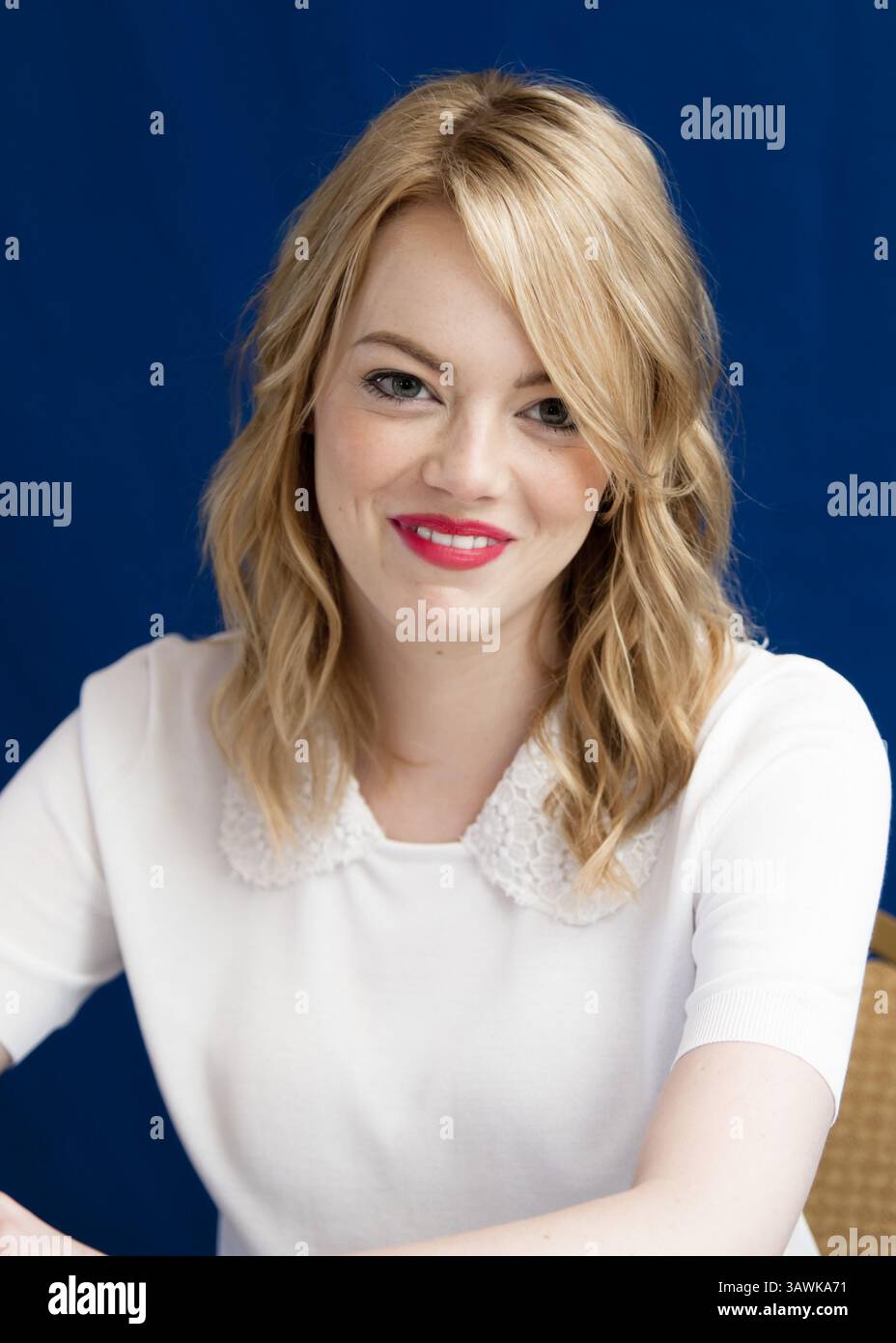April 16, 2012 - Cancun Mexico - EMMA STONE promotes 'The Amazing ...