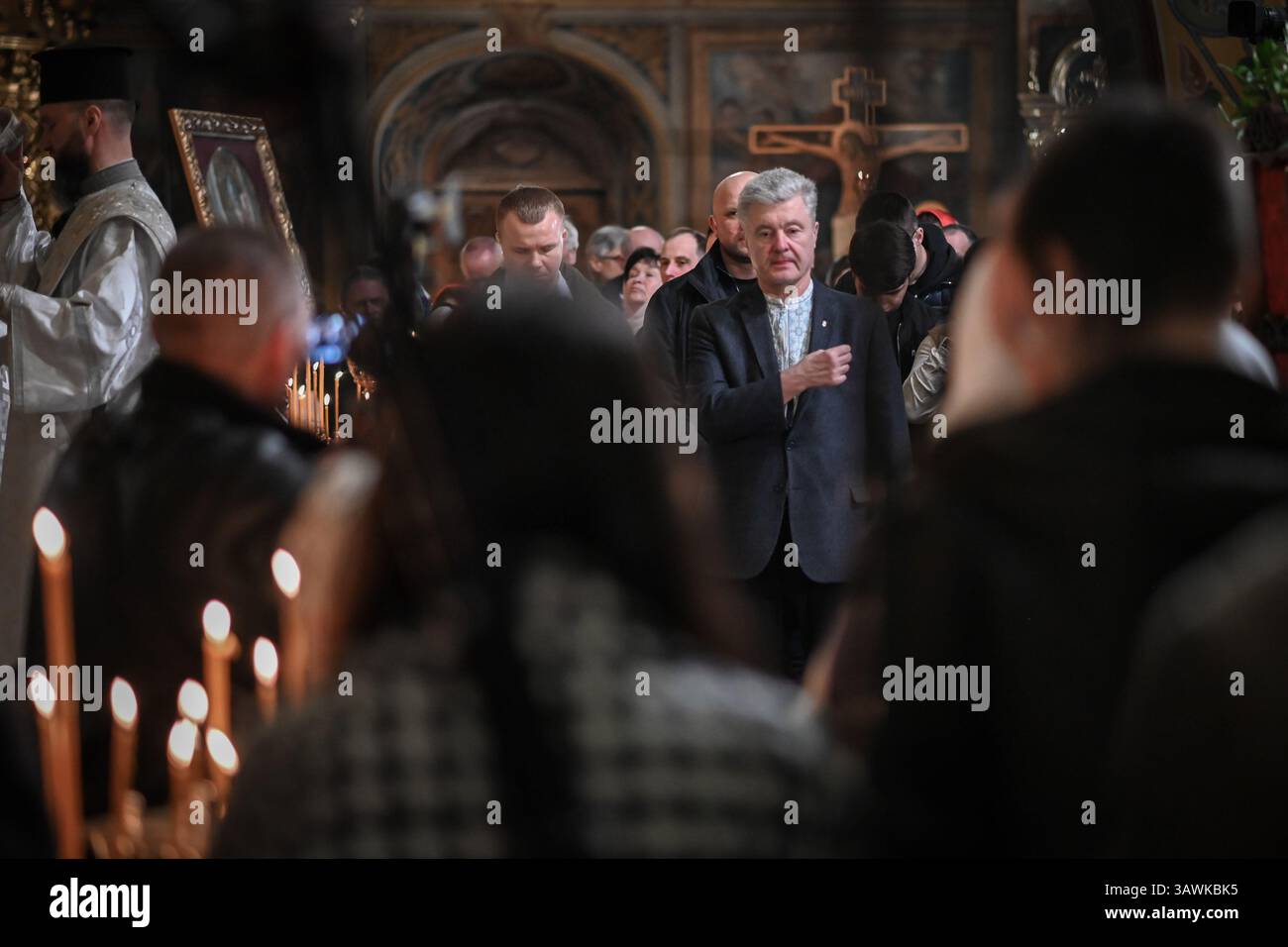 Kyiv, Ukraine. 20th Apr, 2025. Petro Poroshenko, the People's Deputy of ...