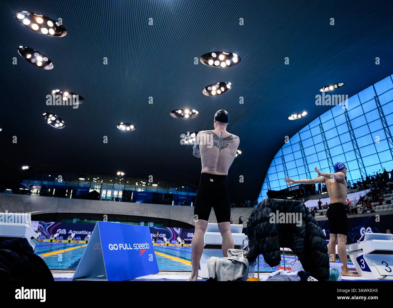 LONDON, UNITED KINGDOM. 20 April, 25. Jacob Peters competes in Men’s 50 ...