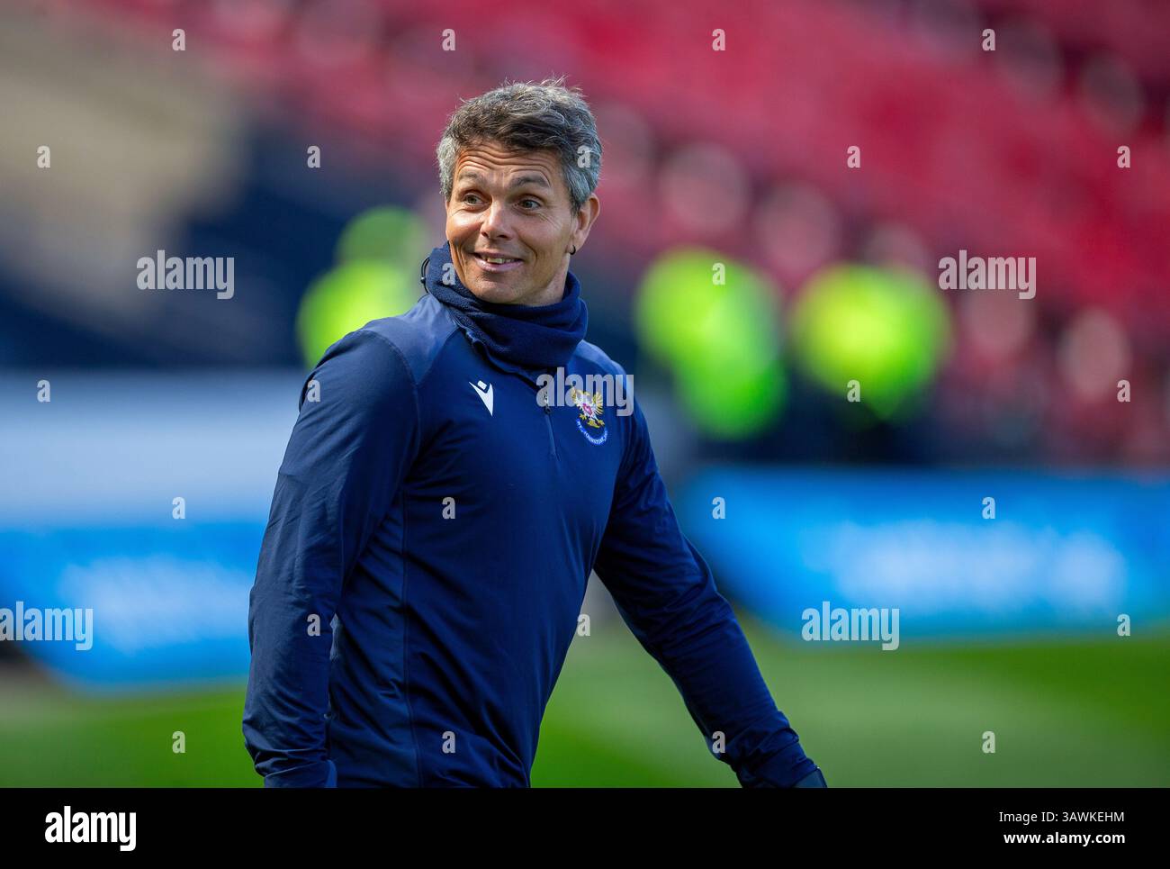 Glasgow, Scotland, UK. 20th April 2025; Hampden Park, Glasgow, Scotland ...