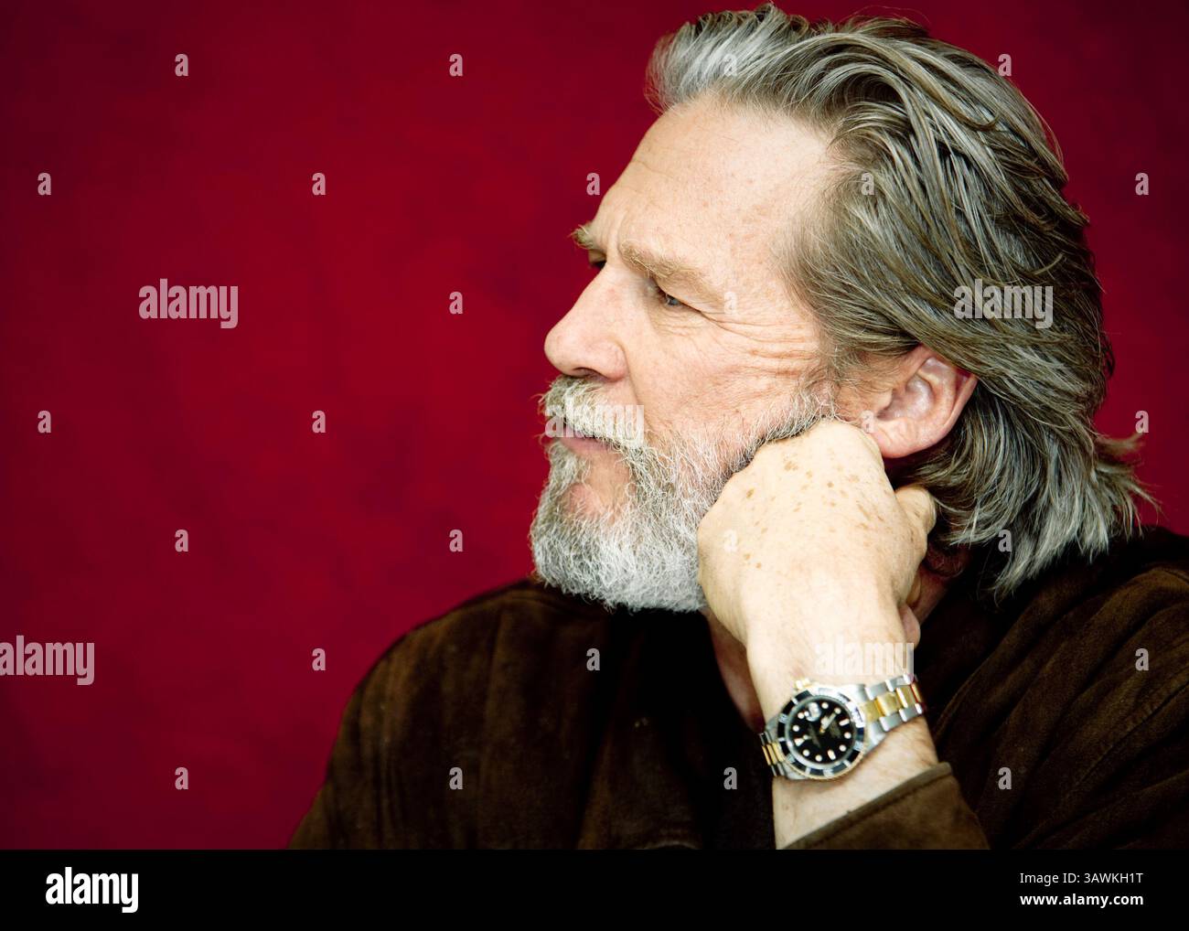 December 2, 2009 - Hollywood, California, U.S. - JEFF BRIDGES promotes ...