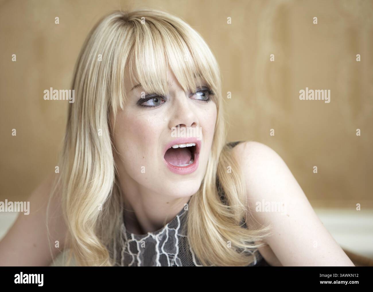 March 9, 2013 - New, York, New York, U.S. - EMMA STONE promotes 'The ...