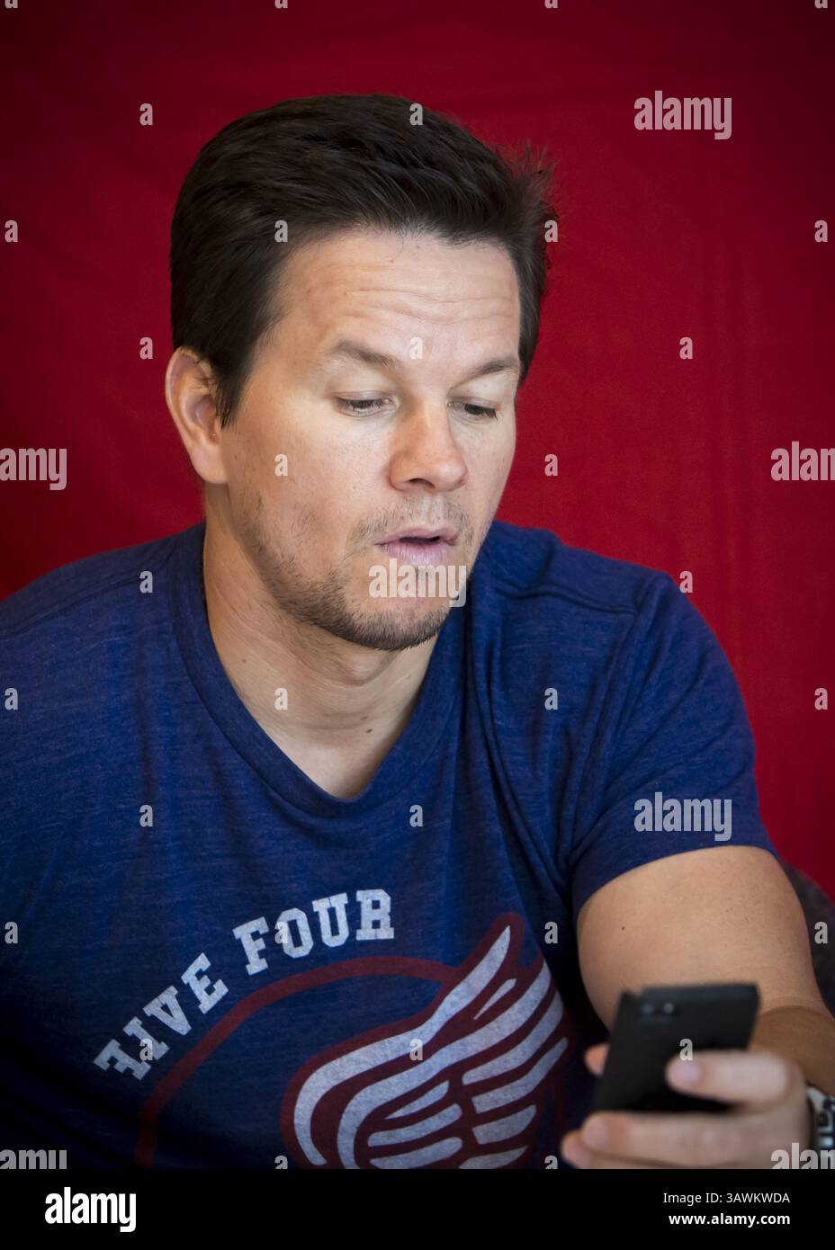 April 13, 2013 - Hollywood, California, U.S. - MARK WAHLBERG promotes ...