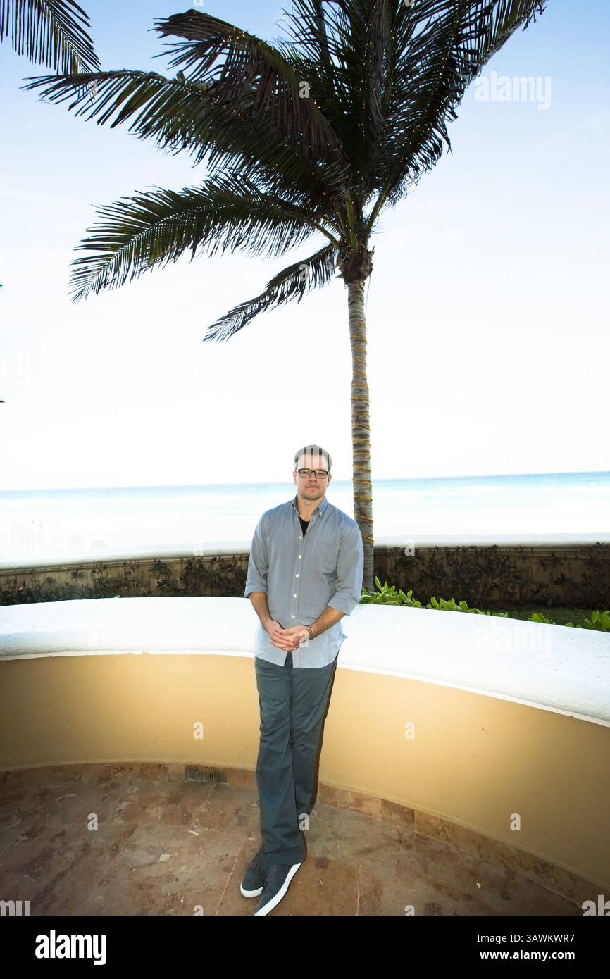 April 20, 2013 - Cancun, Mexico - Matt Damon promotes 'Elysium' in ...
