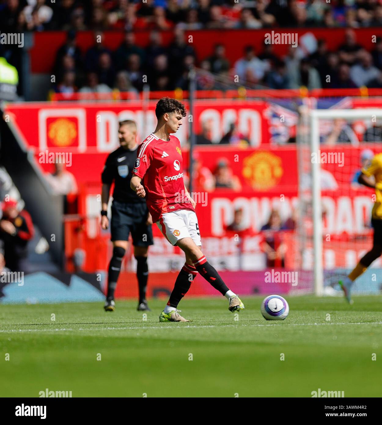 Old Trafford, Manchester, UK. 20th Apr, 2025. Premier League Football ...