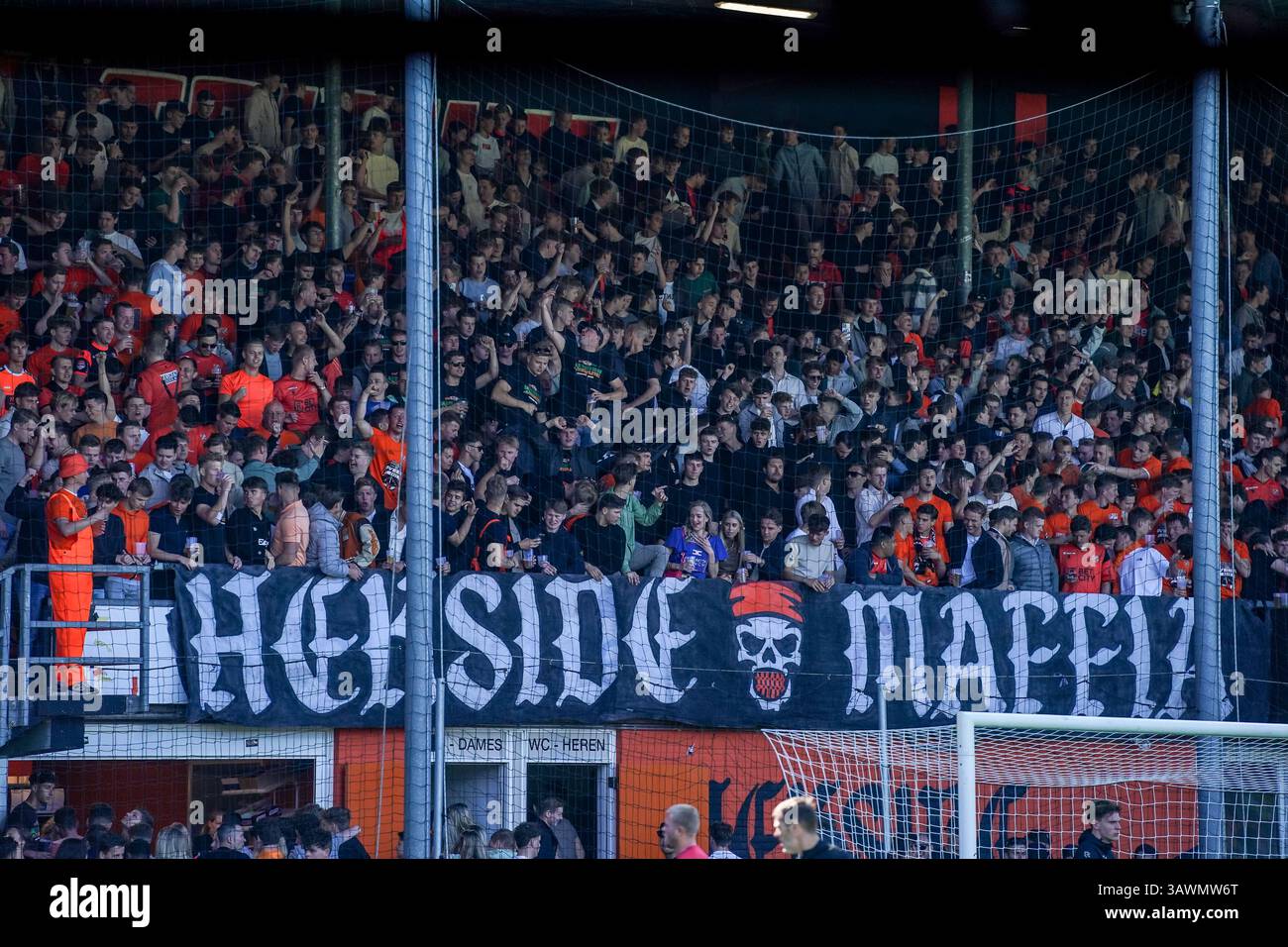 VOLENDAM, NETHERLANDS - APRIL 20: FC Volendam fans cheer on their ...