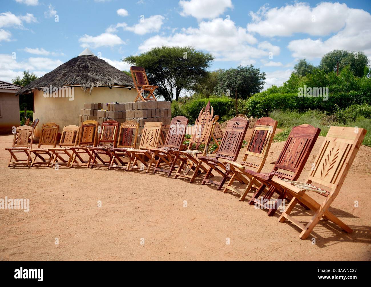 Gaborone. 17th Mar, 2025. This photo taken on March 17, 2025 shows ...