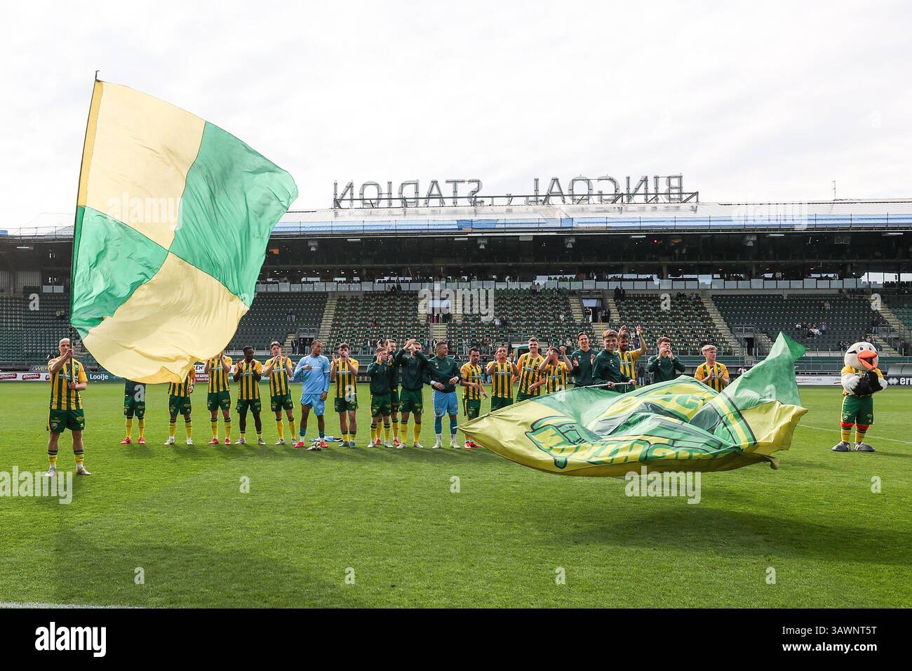 DEN HAAG, THE NETHERLANDS - APRIL 20: Steven van der Sloot of ADO Den ...