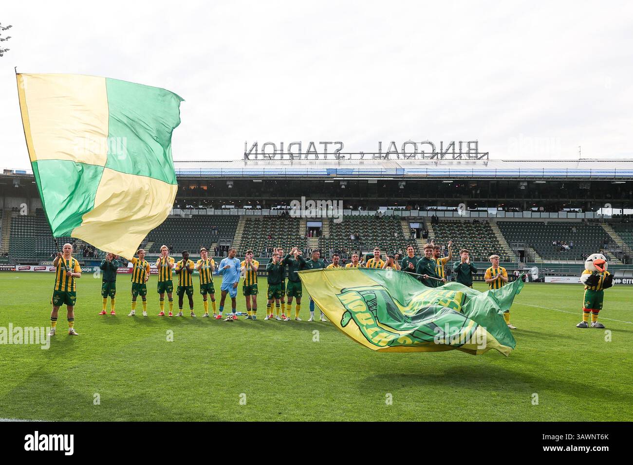 DEN HAAG, THE NETHERLANDS - APRIL 20: Steven van der Sloot of ADO Den ...