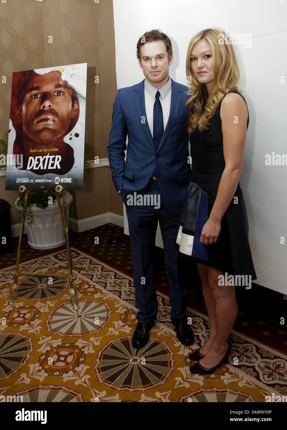 October 6, 2010 - Hollywood, California, U.S. - Actors Michael C. Hall ...