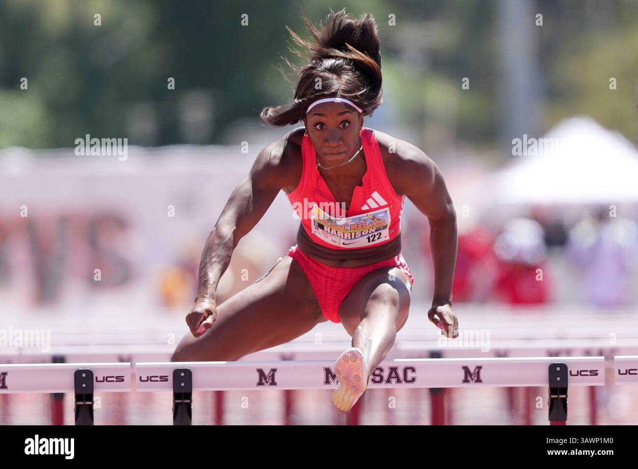 Keni Harrison aka Kendra Harrison wins the women's 100m hurdles in 12. ...