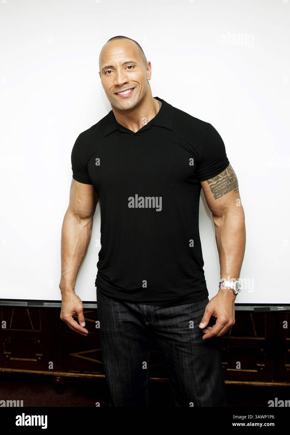 January 9, 2010 - Hollywood, California, U.S. - Actor Dwayne Johnson of ...