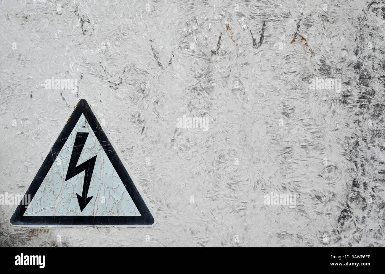 Stromblitz, Kennzeichen, Elektrizitaet, aufgenommen in Eichenau, Bayern ...