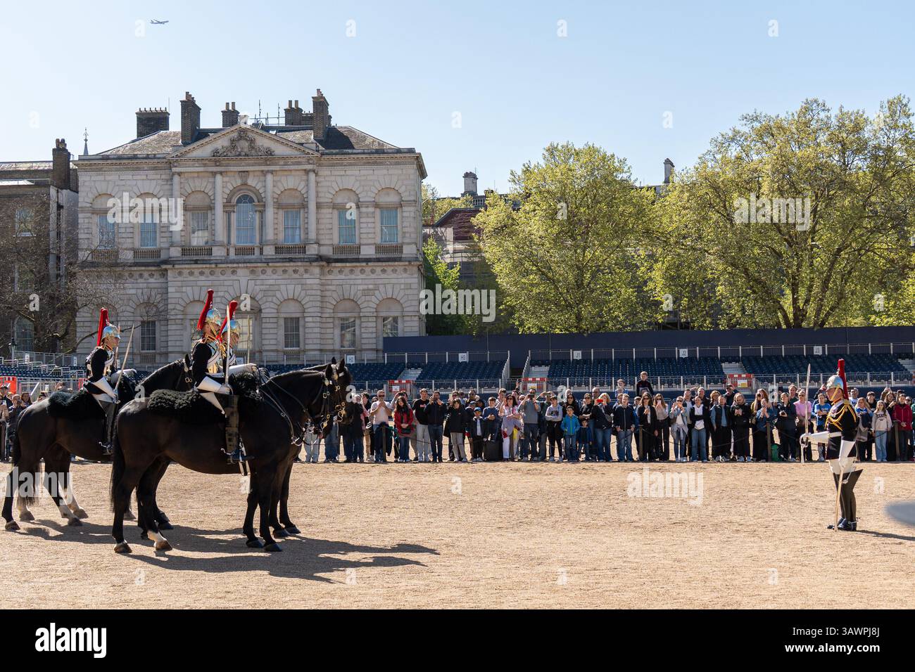 London, uk. April, 17, 2025: horse guards parade at horse guards parade ...