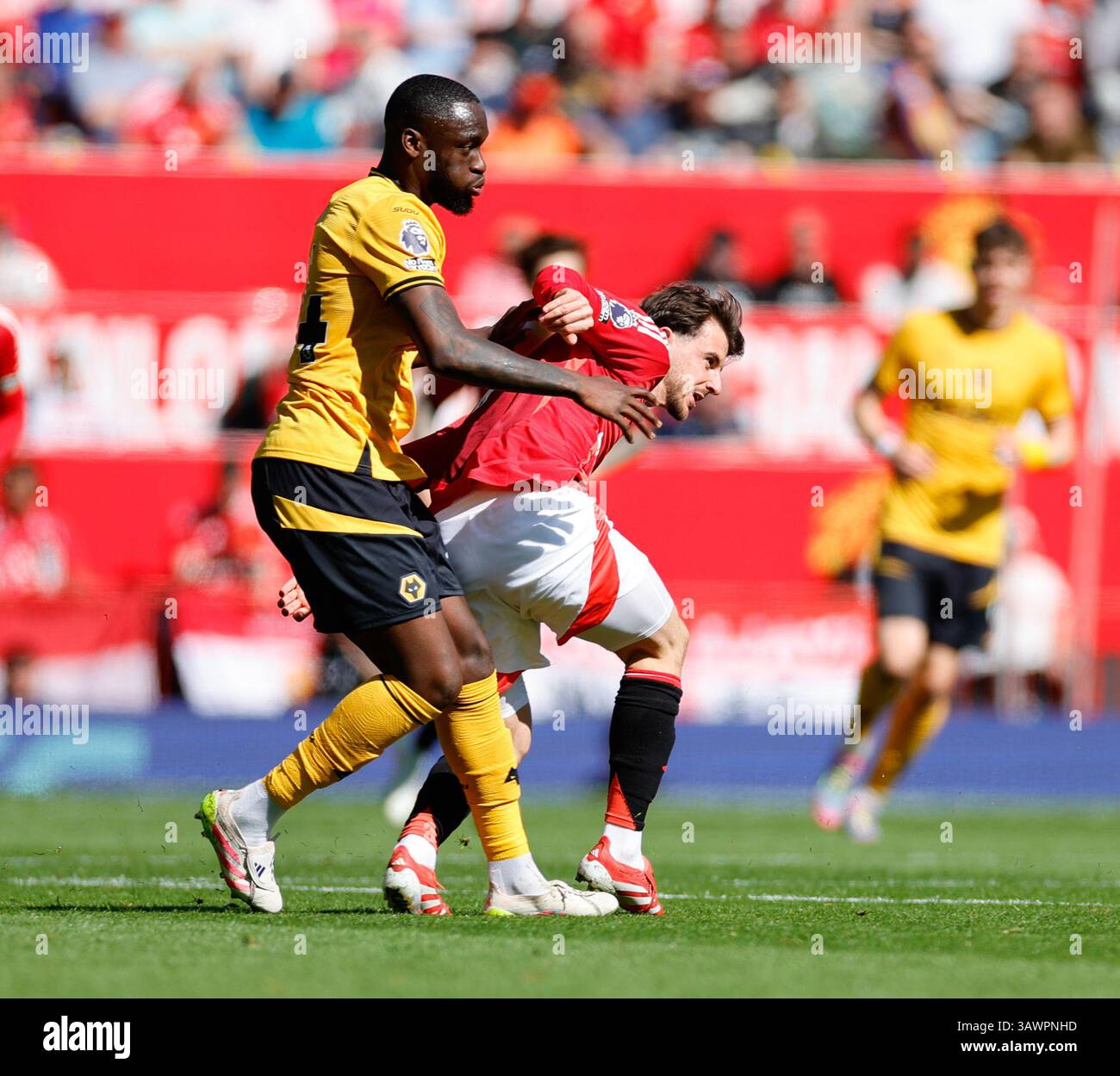 20th April 2025; Old Trafford, Manchester, England; Premier League ...