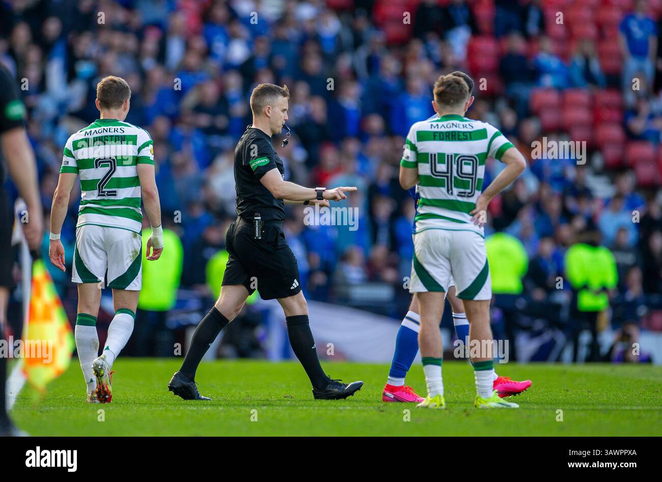 Glasgow, Scotland, UK. 20th April 2025; Hampden Park, Glasgow, Scotland ...
