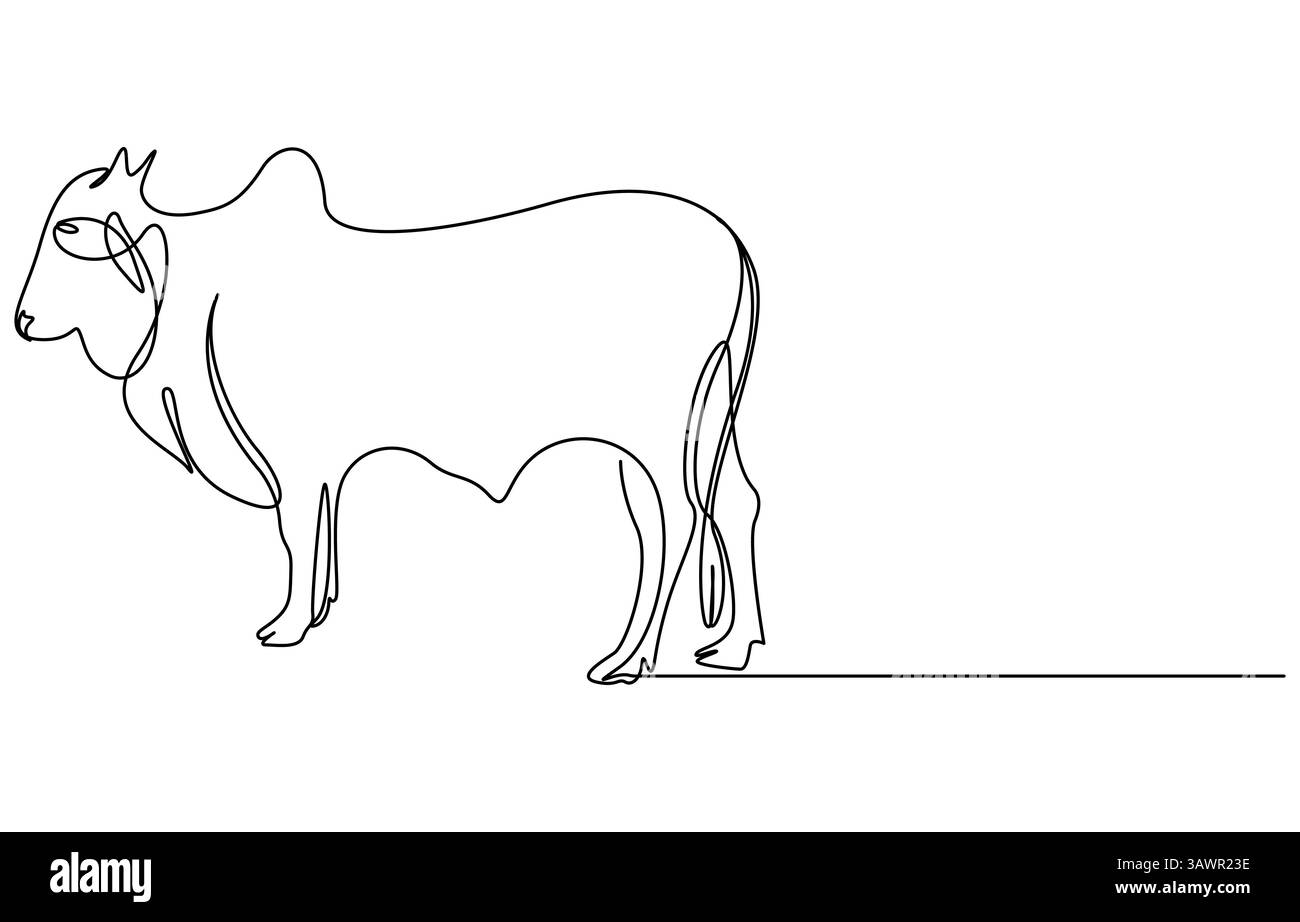 Sheep line art vector Stock Vector Images - Alamy