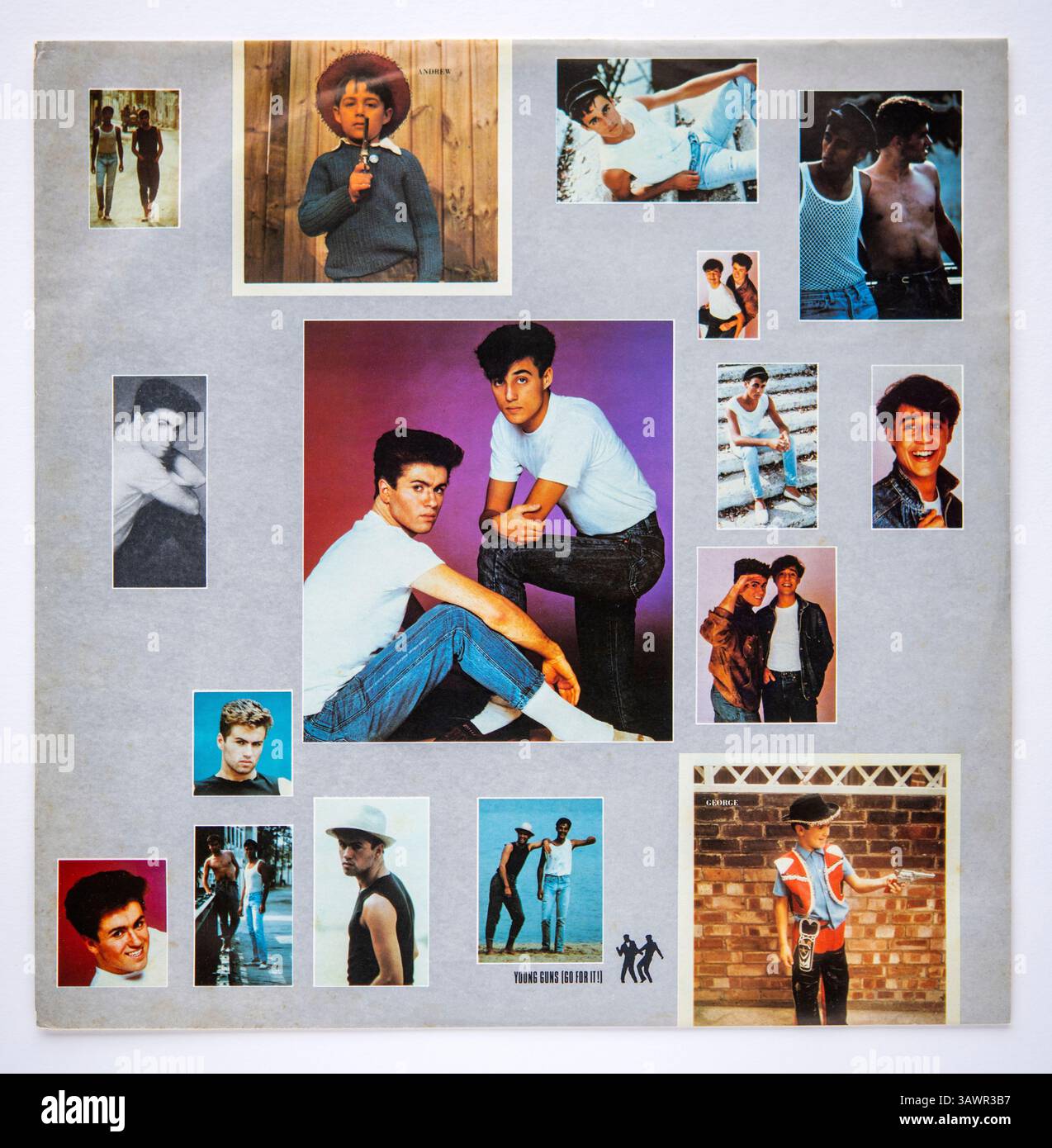 Inner sleeve of Fantastic, the debut album by Wham! which was released ...