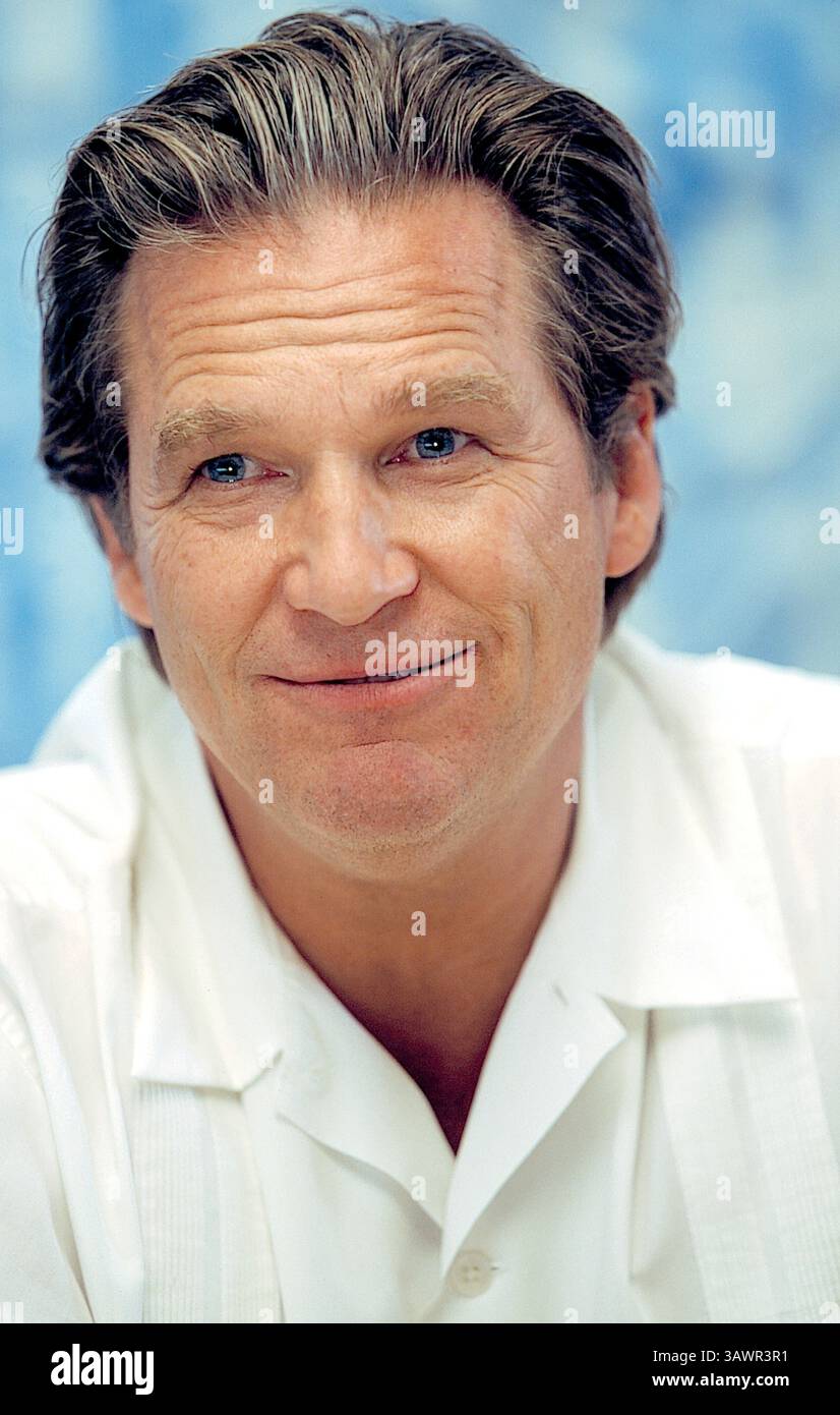 July 13, 2003 - Hollywood, California, U.S. - JEFF BRIDGES promotes ...