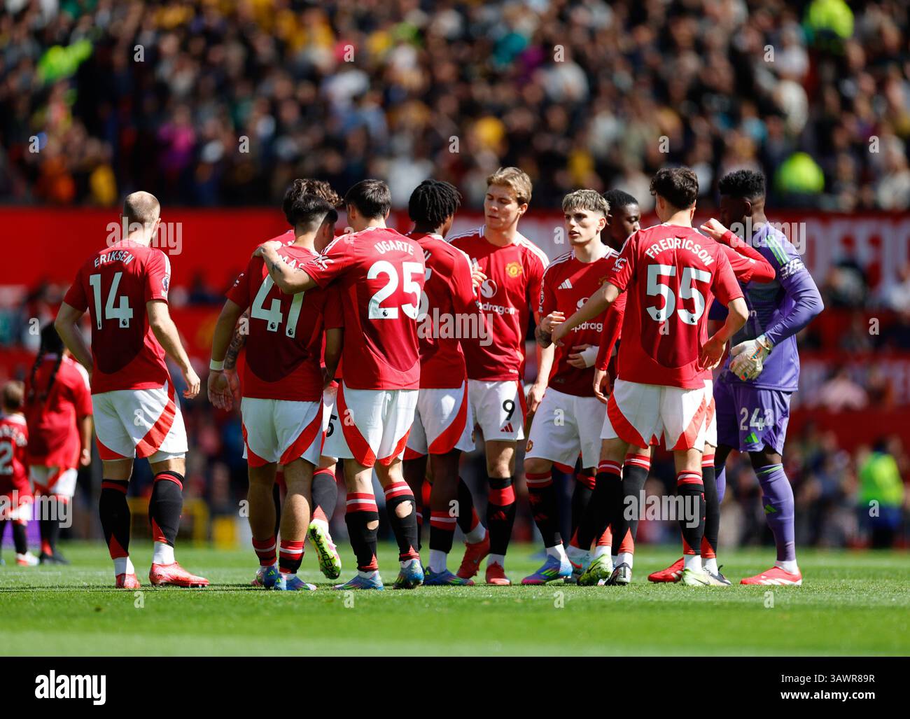 20th April 2025; Old Trafford, Manchester, England; Premier League ...