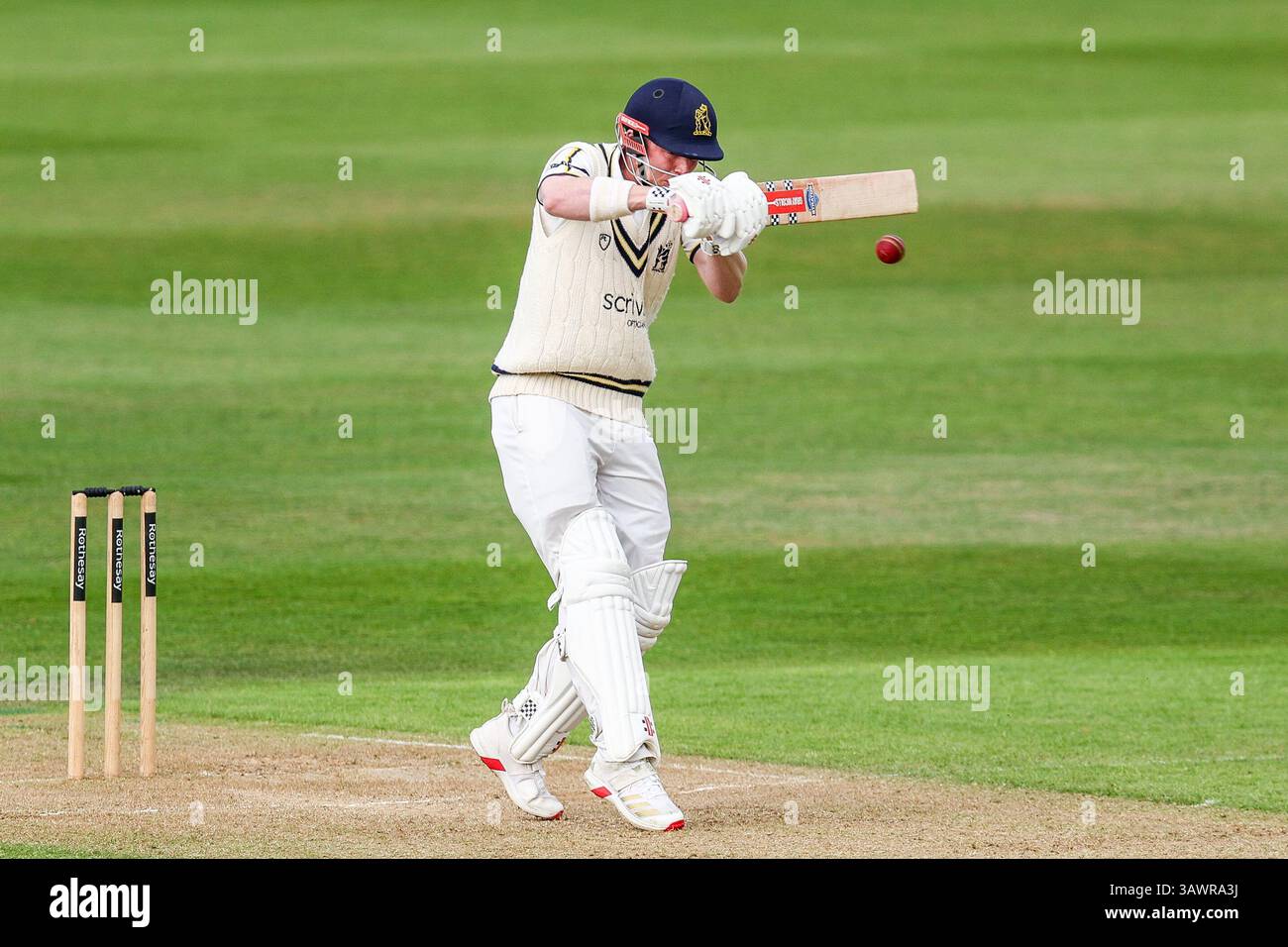 Birmingham, UK. 20th Apr, 2025. #80, Dan Mousley of Warwickshire in ...
