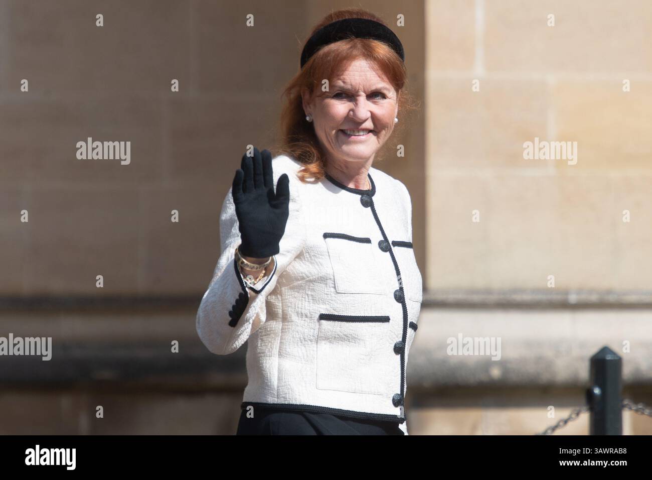 Windsor, UK. 20 Apr, 2025. Pictured: Sarah Ferguson - The Duchess of ...