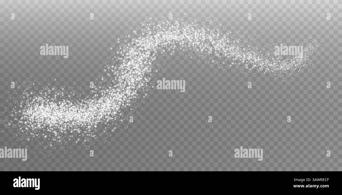 A mesmerizing scattering of white particles that resemble sugar, salt ...