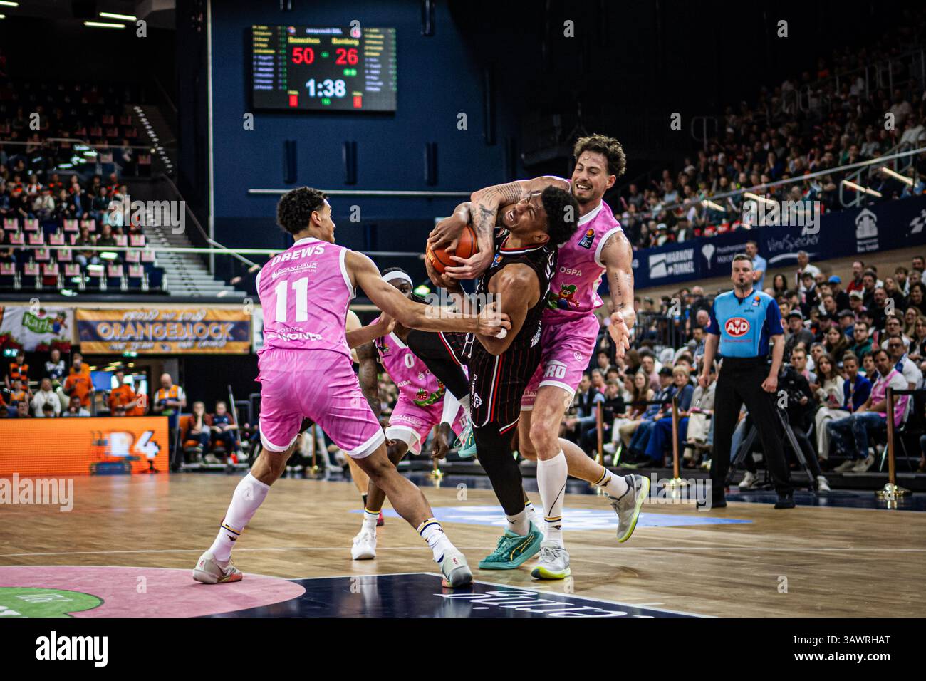 Rostock, Deutschland 20. April 2025: 1.BBL - 2024/2025 - Rostock ...