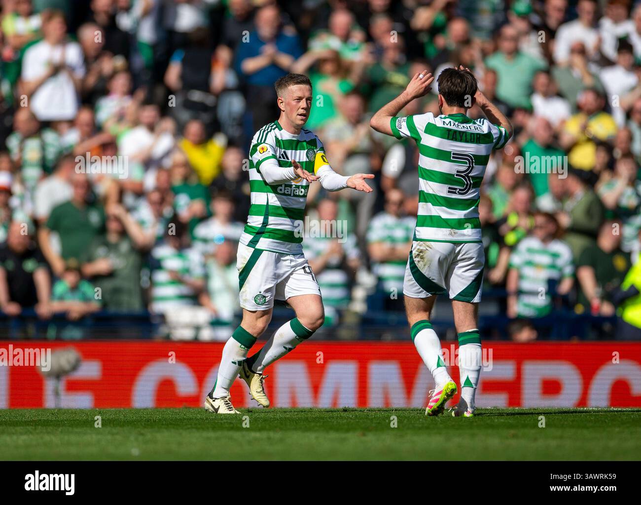Glasgow, Scotland, UK. 20th April 2025; Hampden Park, Glasgow, Scotland ...